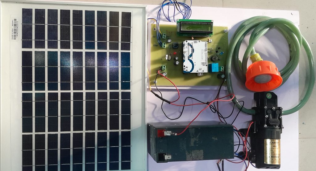 Automatic Solar Pannel Cleaning By Sensing Solar Voltage And Light ...