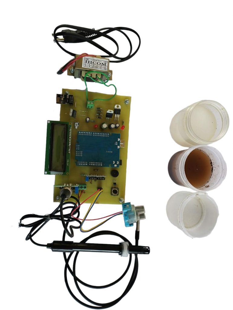Water Quality Monitoring over iot - Electrosal