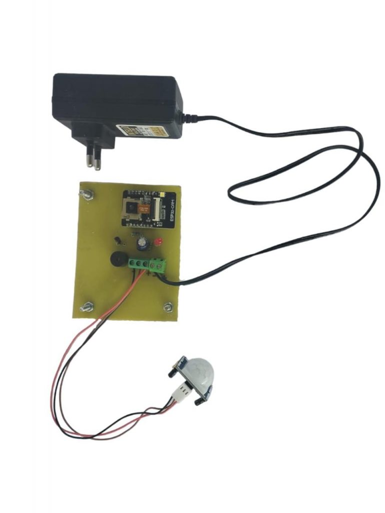 Motion Detection Sensor Based Security Camera Using Esp32 Cam Electrosal 8479