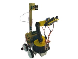 Pick and Place Robot using robotic Arm , ESP32 camera , Arduino and ...