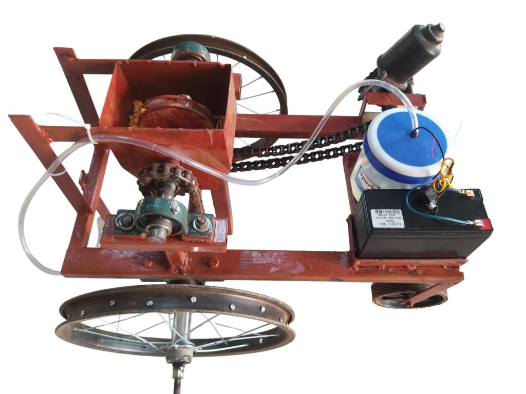 Automated seed sowing mechanism - Electrosal