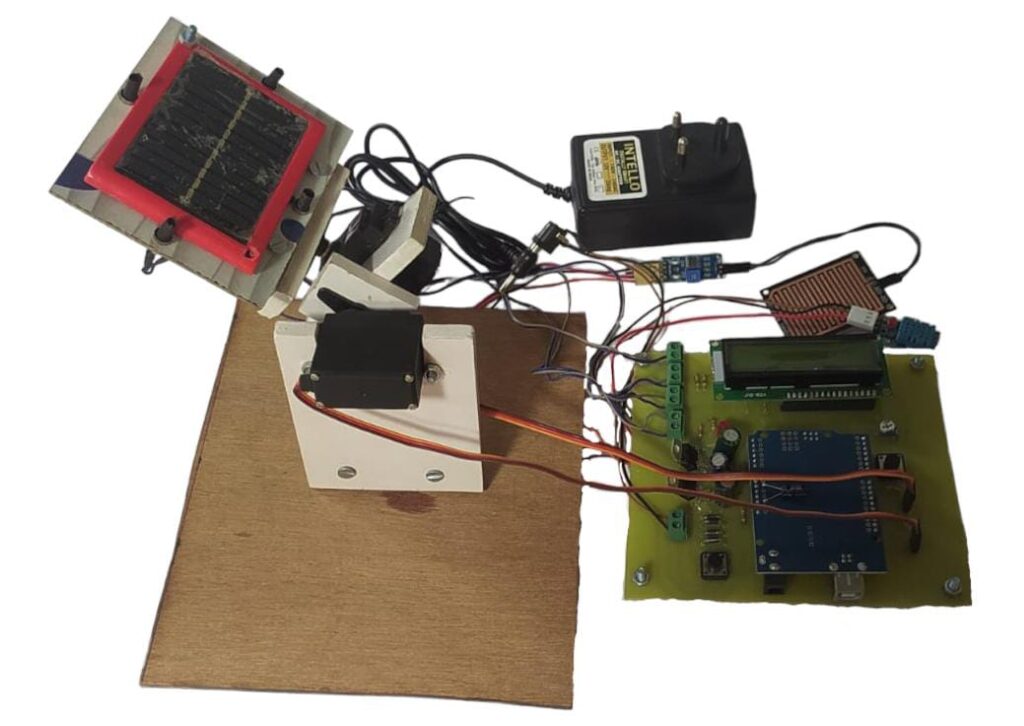DUAL AXIS SUN TRACKING SYSTEM WITH THE WEATHER MONITORING SYSTEM ...