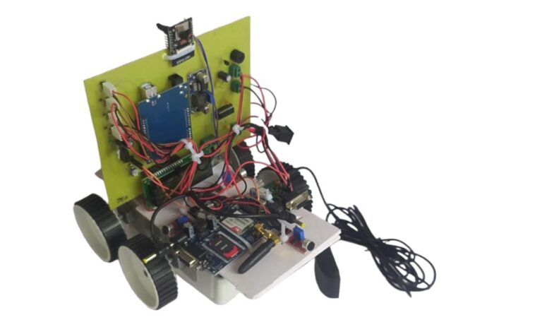 Night patrolling robot for women safety - Electrosal