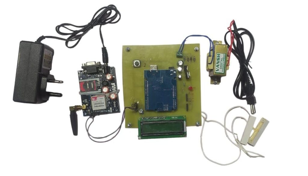 Security system using arduino over GSM - Electrosal