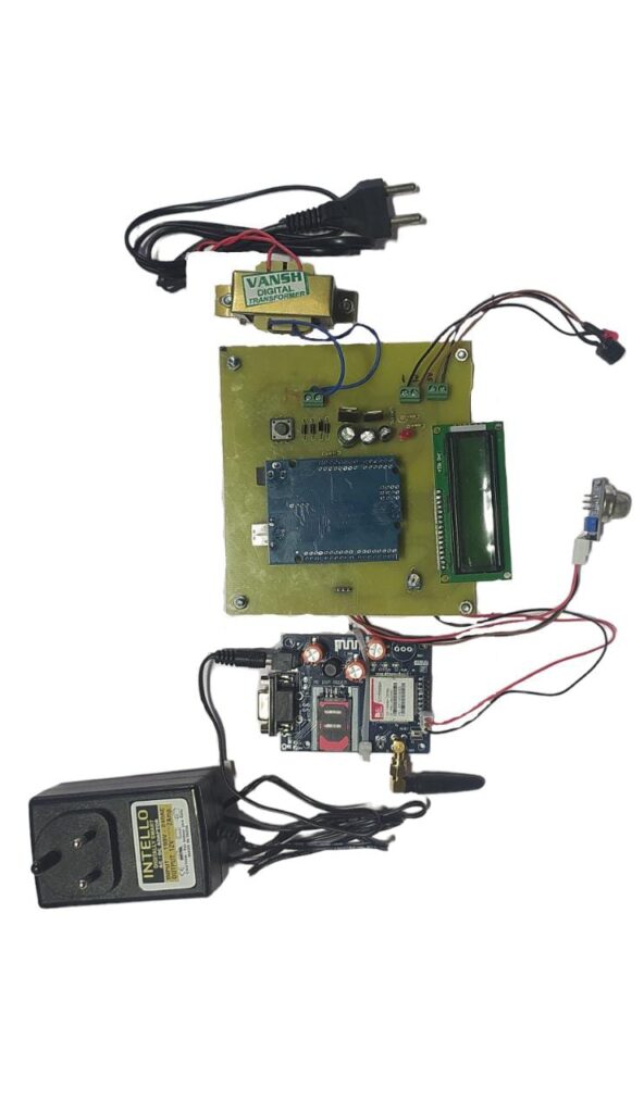 LPG gas leakage detection over GSM using arduino. - Electrosal