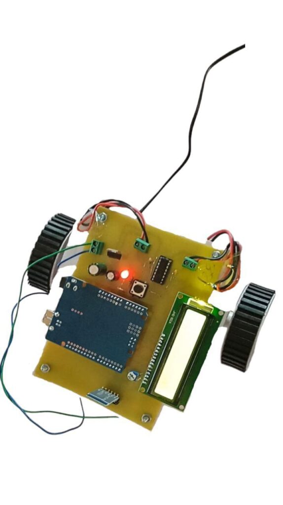 Android controlled Robot using Arduino - Electrosal