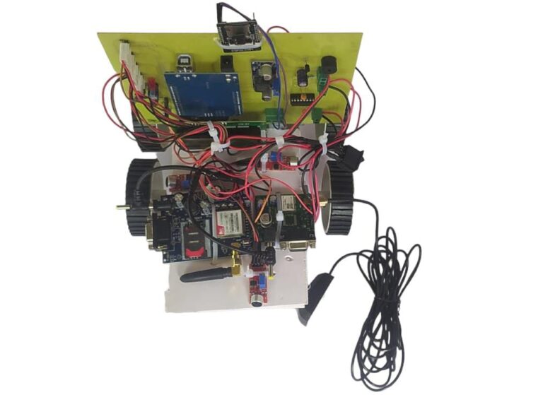 Night patrolling robot for women safety - Electrosal