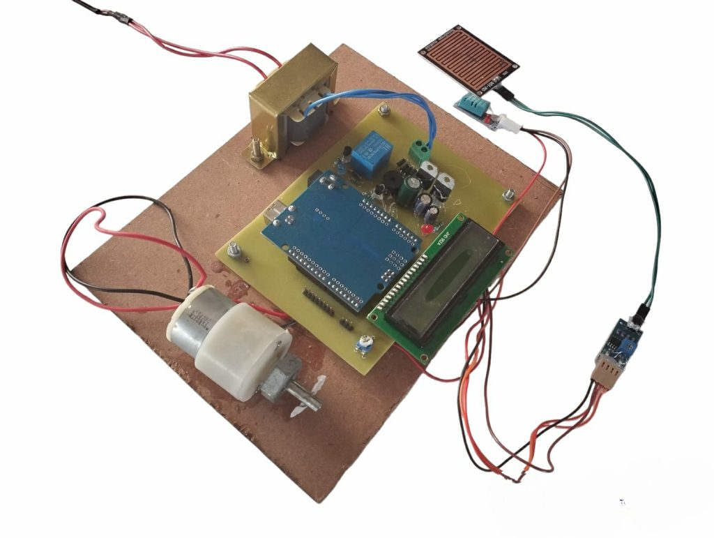 Automatic Wiper System Using Arduino Electrosal