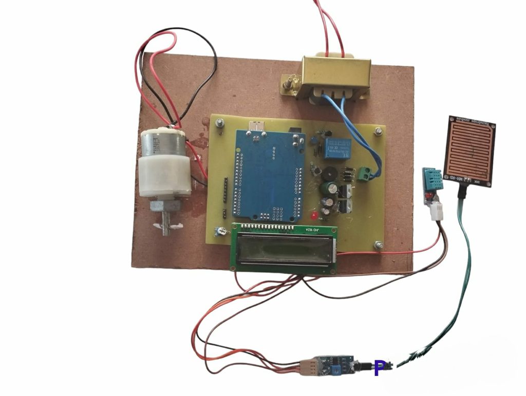 AUTOMATIC WIPER SYSTEM USING ARDUINO - Electrosal