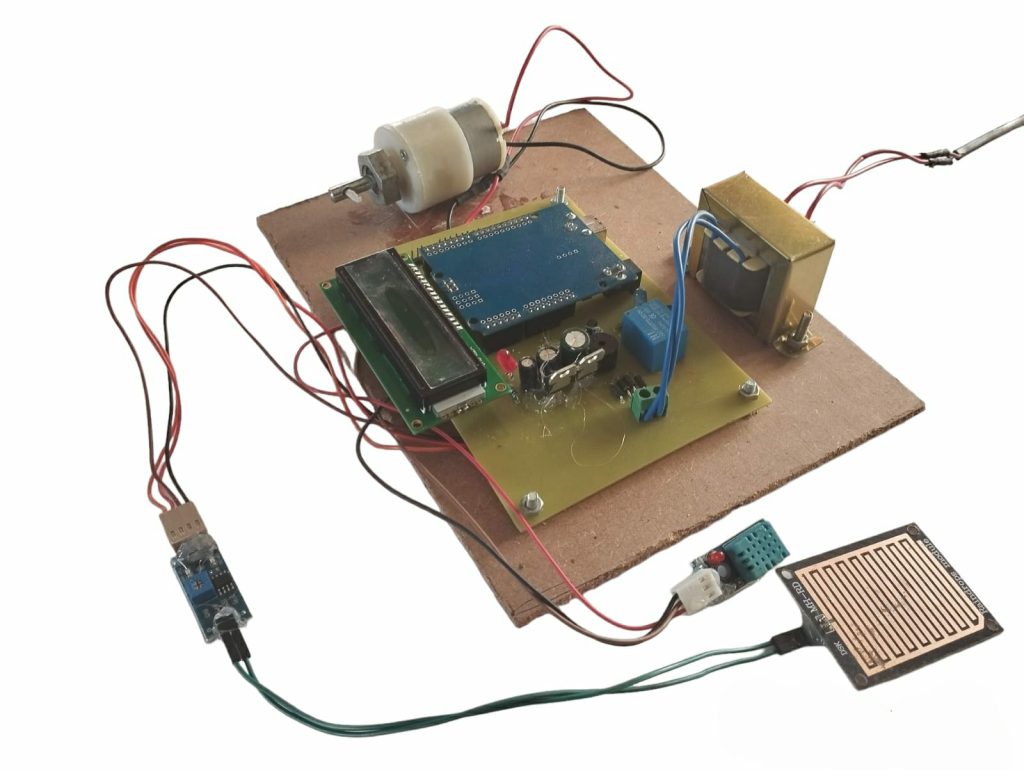 AUTOMATIC WIPER SYSTEM USING ARDUINO - Electrosal