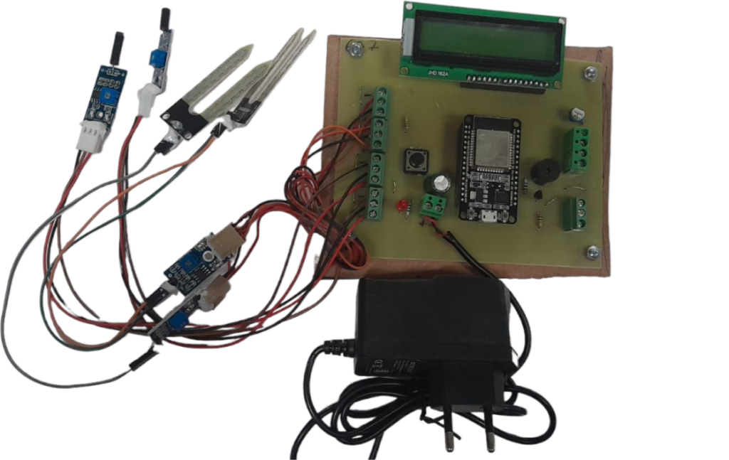 LAND SLIDING ALERT SYSTEM USING ESP32 OVER IOT - Electrosal LAND SLIDING ALERT SYSTEM USING ESP32 OVER IOT - Electrosal