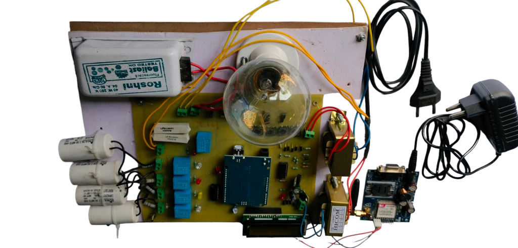 AUTOMATIC POWER FACTOR CORRECTION OVER GSM - Electrosal