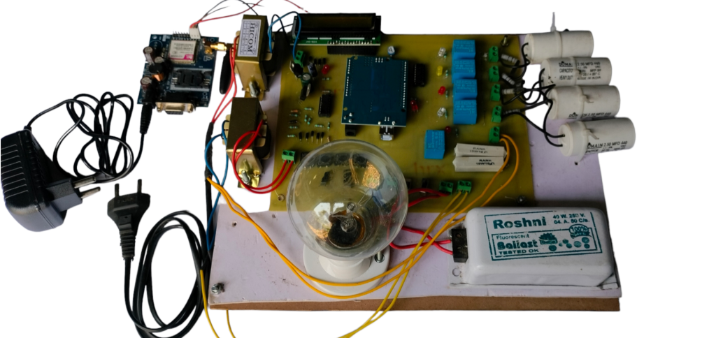 AUTOMATIC POWER FACTOR CORRECTION OVER GSM - Electrosal