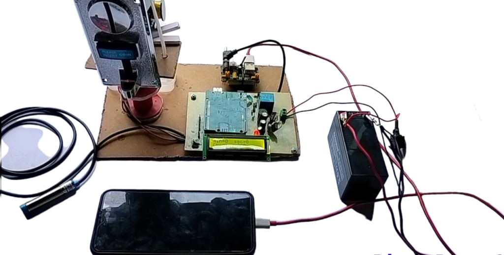 COIN BASED MOBILE CHARGER USING SOLAR PANEL BATTERY AND COIN SENSOR ...