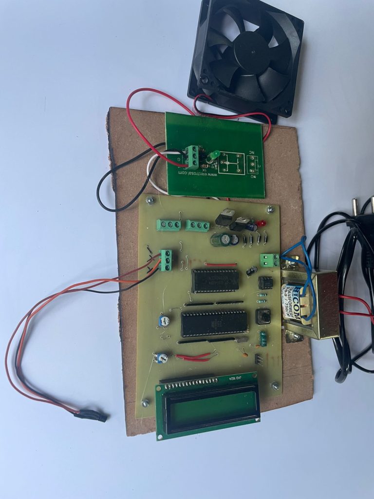 TEMPRATURE CONTROLLED FAN MONITORING SYSTEM - Electrosal