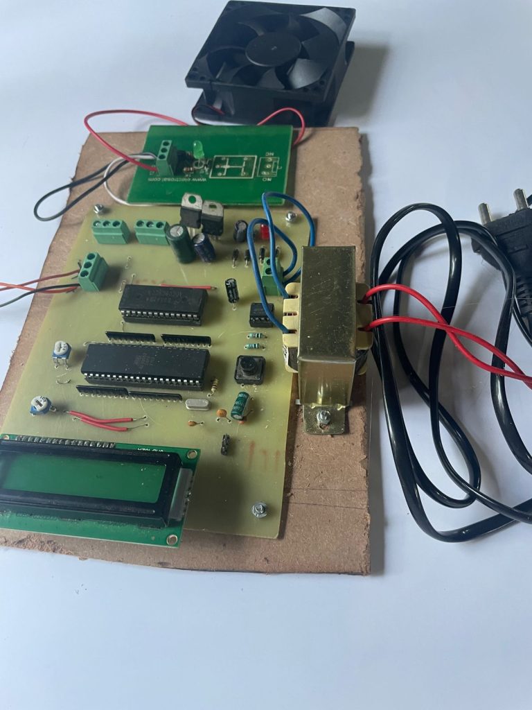 TEMPRATURE CONTROLLED FAN MONITORING SYSTEM - Electrosal